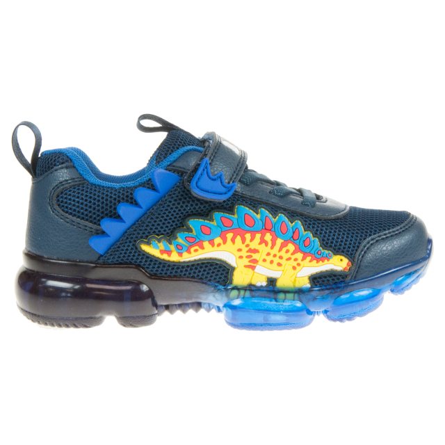 Bull Boys Stegosaurus Blue AL2204 AE01 - Boys Shoes - Humphries Shoes