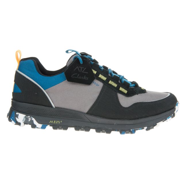 Clarks ATL Trek Walk Waterproof Grey Combi 26169123 - Outdoor Shoes ...