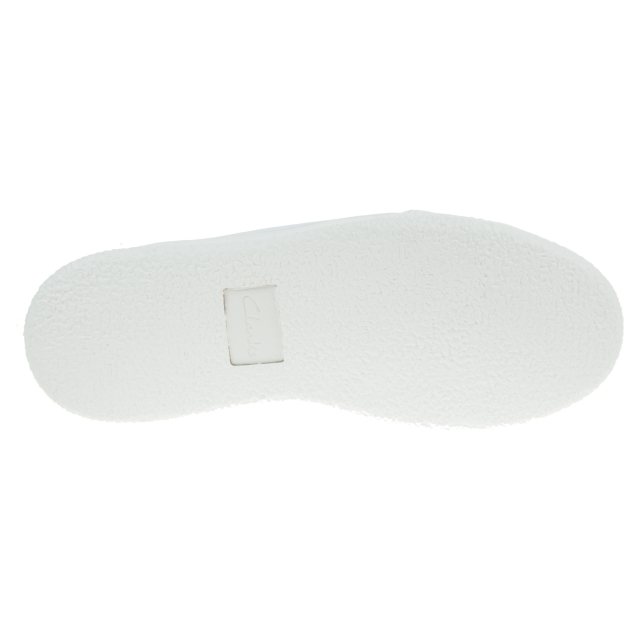 Clarks Craft Cup Walk White Leather 26167544 - Everyday Shoes ...