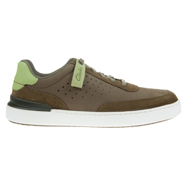 Clarks Court Lite Tor Olive 26170210 - Casual Shoes - Humphries Shoes