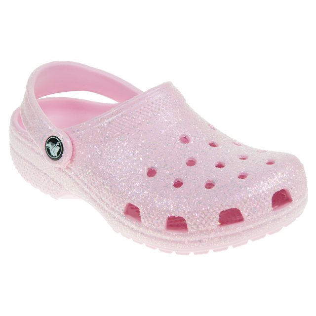Crocs Kids Classic Clog Flamingo Glitter 206993-6S0 - Girls Sandals ...