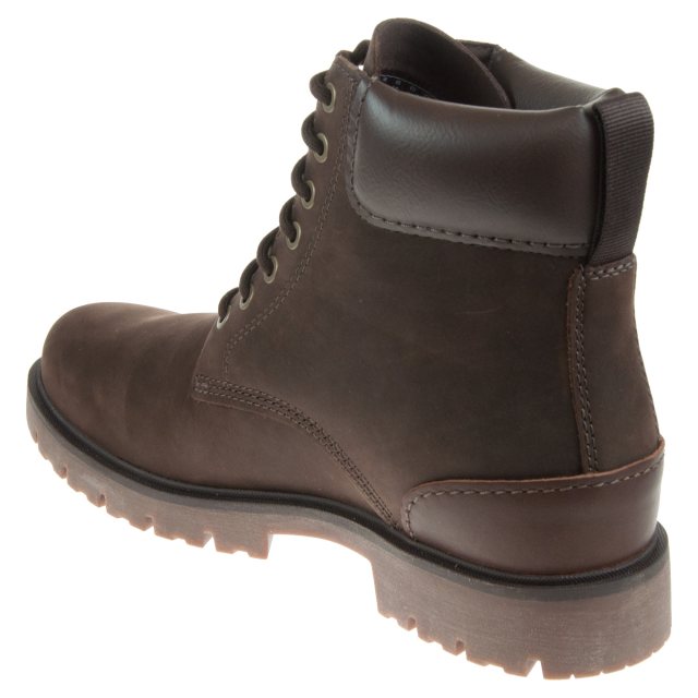 Clarks Rossdale Hi Gore-Tex Dark Brown Leather 26173500 - Casual Boots ...