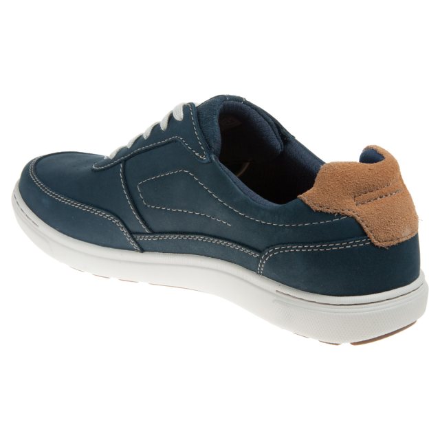 Clarks Mapstone Trail Navy Nubuck 26176896 - Casual Shoes - Humphries Shoes
