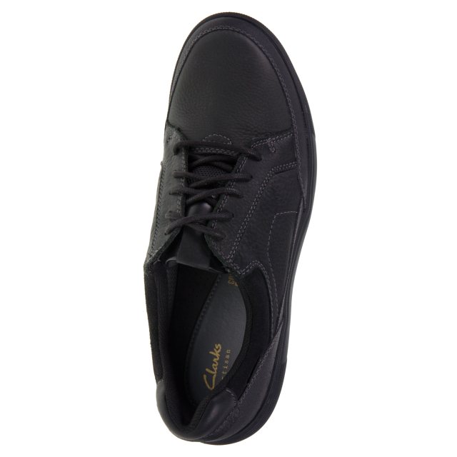 Clarks Mapstone Lo Gore-Tex Black Leather 26180265 - Casual Shoes ...