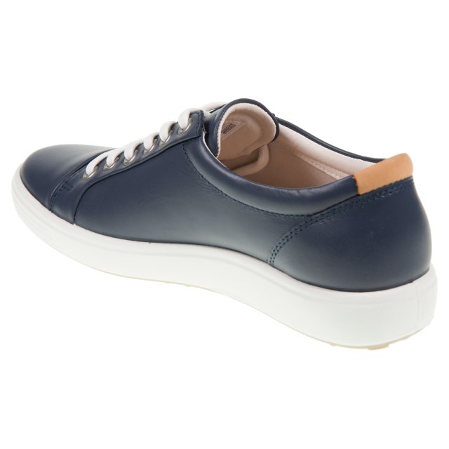 Ecco Soft 7 Ladies Marine Leather 430003 12038 - Everyday Shoes ...