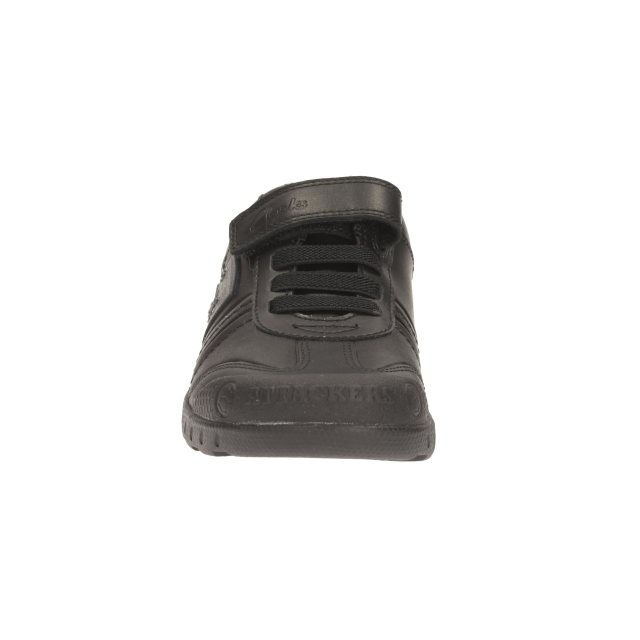 Clarks Leader Play Infant Black Leather 26114031 - Boys School Shoes ...