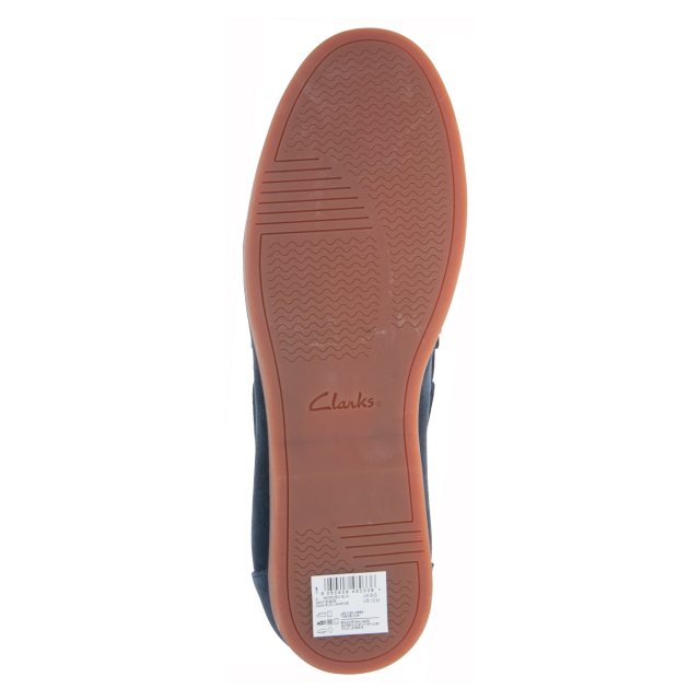 Clarks Morven Sun Navy Suede 26132469 - Casual Shoes - Humphries Shoes