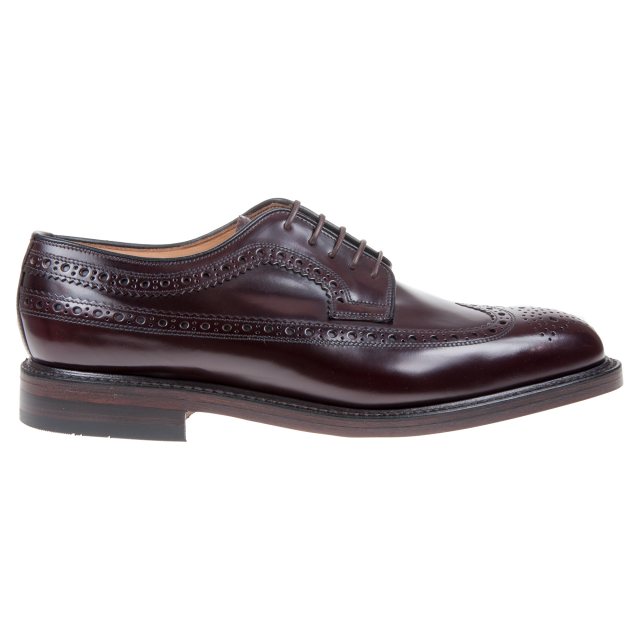 Loake Royal Oxblood Polished Leather - Brogues - Humphries Shoes