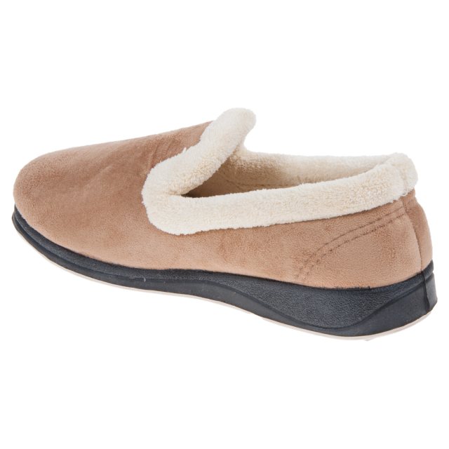 Padders Repose Camel 406/22 - Full Slippers - Humphries Shoes