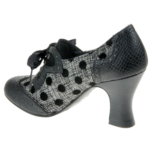 Ruby Shoo Daisy Black Spots 09128 - Court Shoes - Humphries Shoes