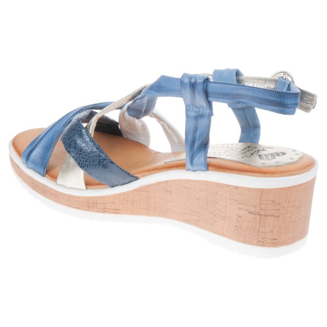 Marila 355 Sec Blue Multi 355 Sec 25 - Full Sandals - Humphries Shoes