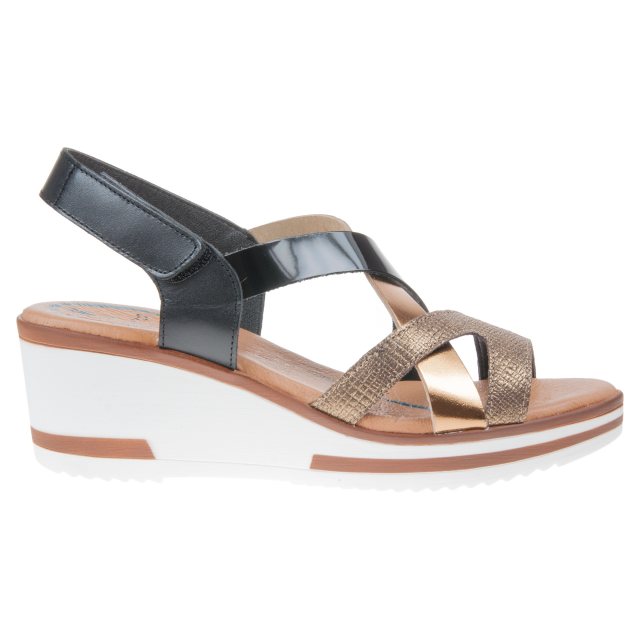 Marila 7034 Black Multi 7034 Se 24 - Full Sandals - Humphries Shoes