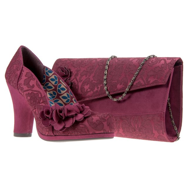 Ruby Shoo Oxford Burgundy 50092 - Womens Accessories - Humphries Shoes