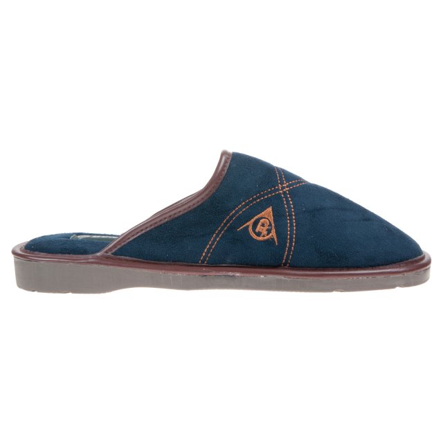 Dunlop Premier Navy Blue MS405C - Mule Slippers - Humphries Shoes