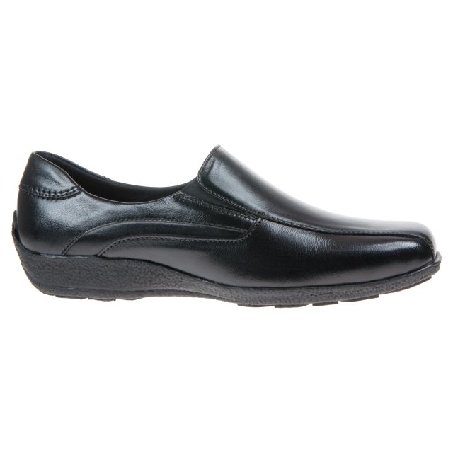 Mod Comfys Dawn Black Leather L802A - Everyday Shoes - Humphries Shoes