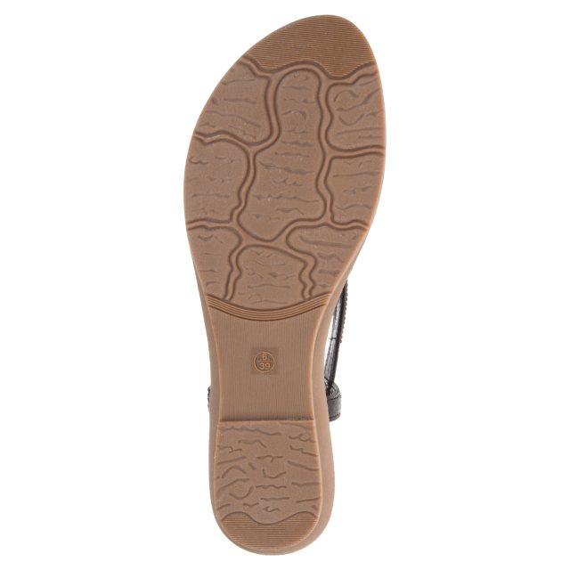 Lunar Carson Black JLH080 - Full Sandals - Humphries Shoes