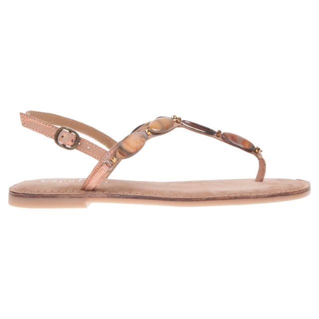 Capollini Fayth Metallic Orange E592 - Full Sandals - Humphries Shoes